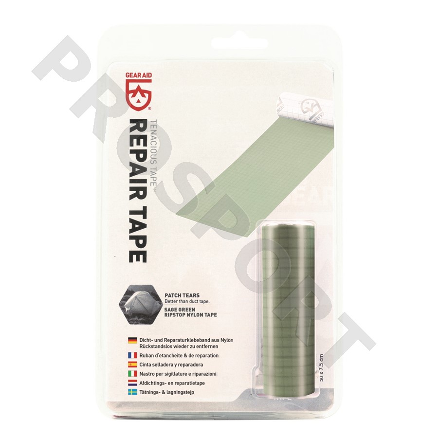 GA TENACIOUS Repair Tape ripstop sage green | PROSPORT